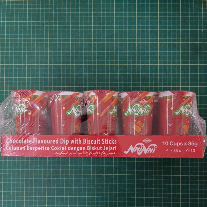 Nni Nni GvMallow Flavoured Dip Stick 35g x 10pcs (Chocolate, Strawberry ...