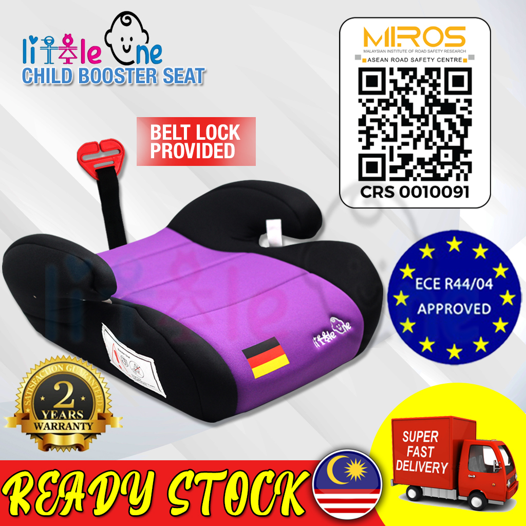 CRS 3 YEARS - 12 YEARS 🎉🔥🎉Little One Booster Seat With Safety Belt Lock ...