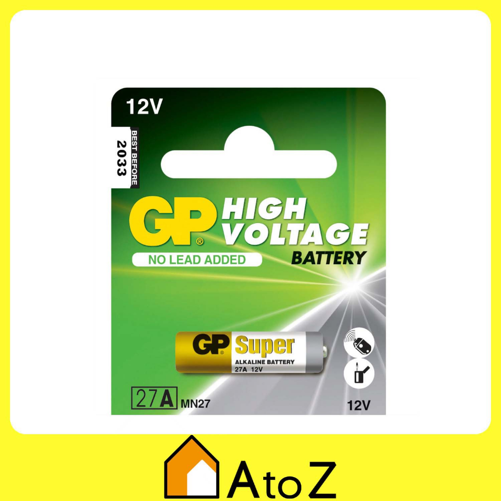 GP Super 23AE/27A 12V Alkaline Battery Batteries 23AE (suit for car ...