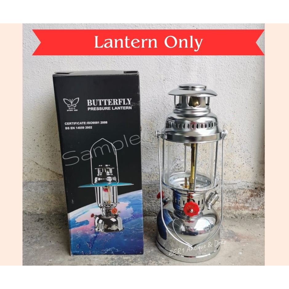 Lampu Gasoline Kerosene Lantern Camping Butterfly Vintage Deco Lamp ...