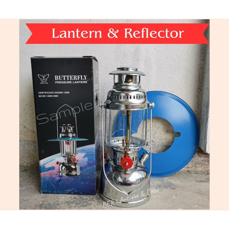 Lampu Gasoline Kerosene Lantern Camping Butterfly Vintage Deco Lamp ...