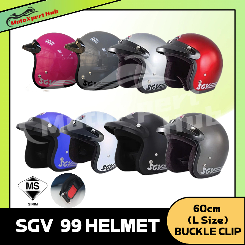 SGV 99 Helmet modern grey Gold red Grey silver candy blue modern pink ...
