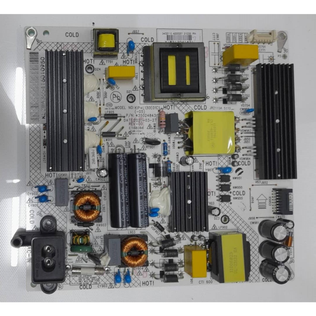 (C147) LG 43UN7000PTA Powerboard, LVDS, Cable, Sensor, Button. Used TV ...
