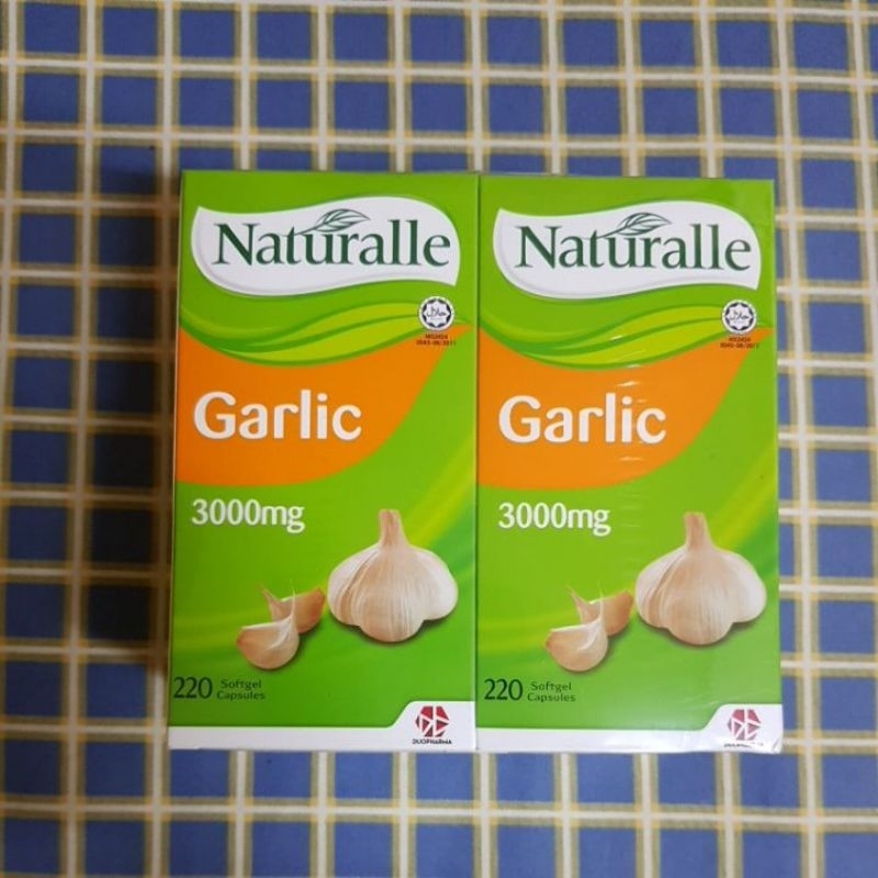 Naturalle Garlic 3000mg Softgel Capsules 2x220s (Expiry Date:04/2025 ...