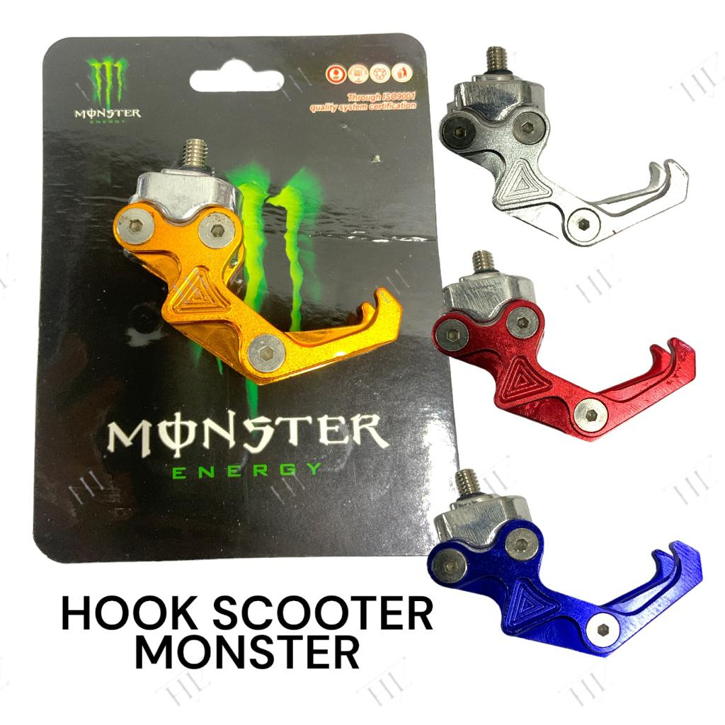 MONSTER HOOK SCOOTER UNIVERSAL PENYANGKUT AIR,PENYANGKUT BARANG,BRAKET ...