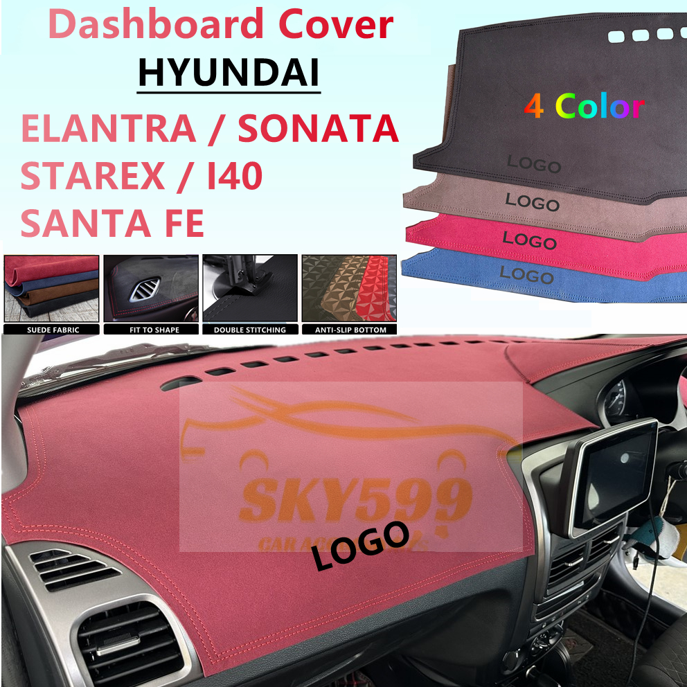 HYUNDAI Car dashboard cover high quality Suede Color model Elantra ...