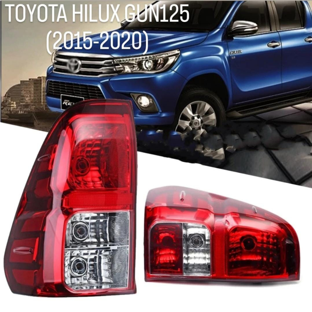 Toyota Hilux Revo GUN125 GUN136 2015 Year Rear Tail Light Lamp Lampu ...