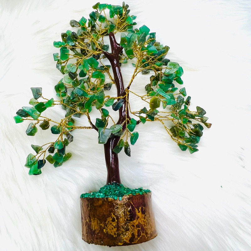 Green Aventurine Tree | Abundance Tree | Shopee Malaysia