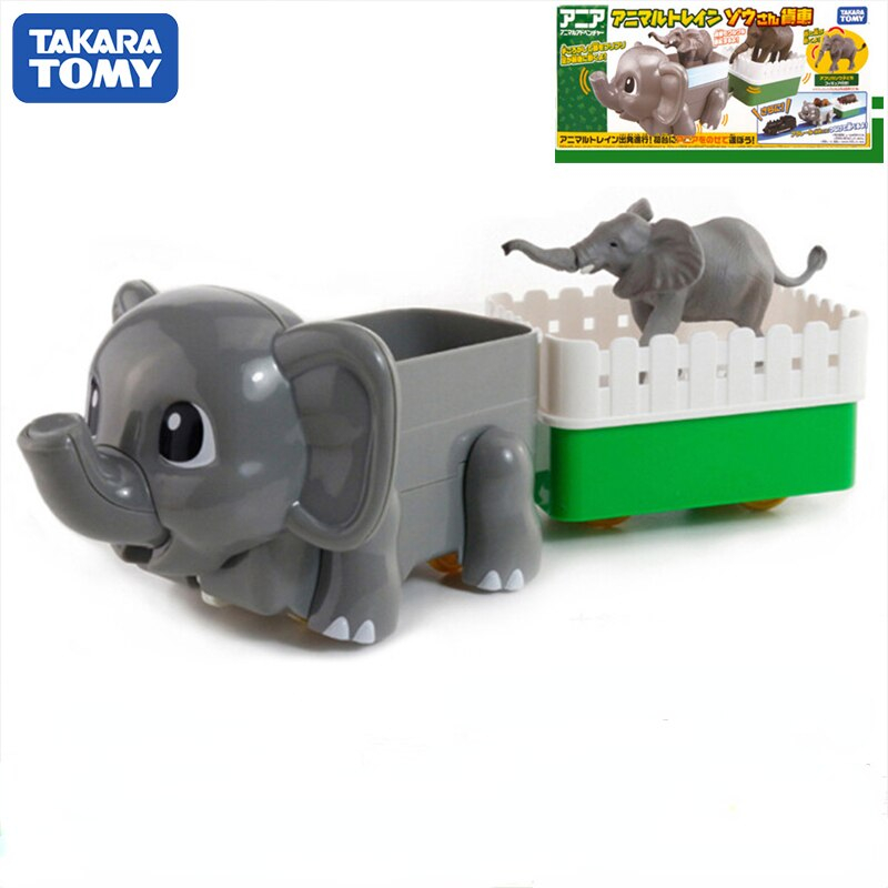 Takara Tomy Plarail Pla rail Thomas Ania Animal elephant Train | Shopee ...