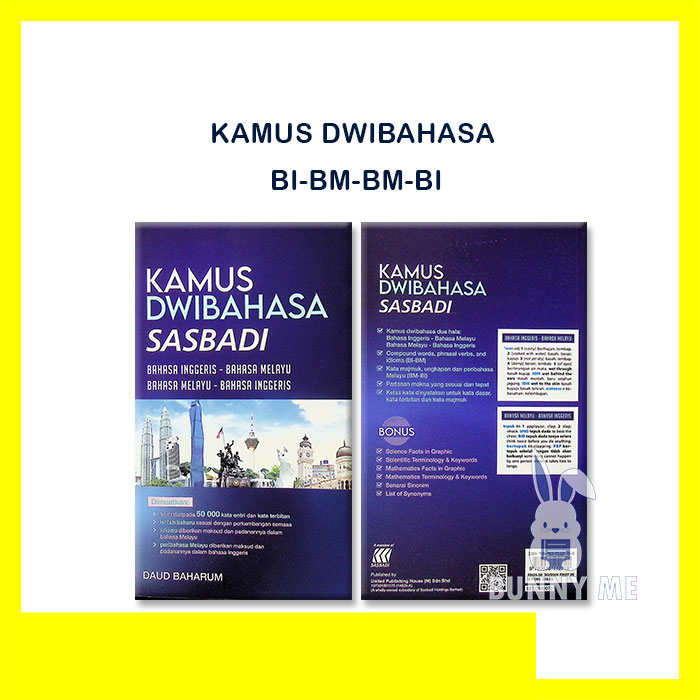 [BUNNY] 2023 KAMUS DWIBAHASA SASBADI BI - BM - BM - BI | Shopee Malaysia