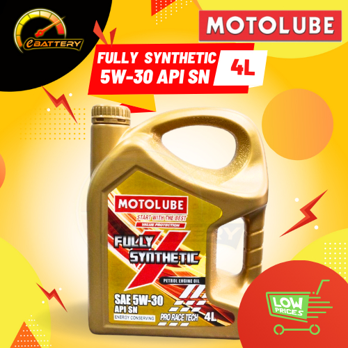 𝗠𝗢𝗧𝗢𝗟𝗨𝗕𝗘 5W30 𝗙𝘂𝗹𝗹𝘆 𝗦𝘆𝗻𝘁𝗵𝗲𝘁𝗶𝗰 Petrol Engine Oil SAE 5W-30 API SN Pro ...