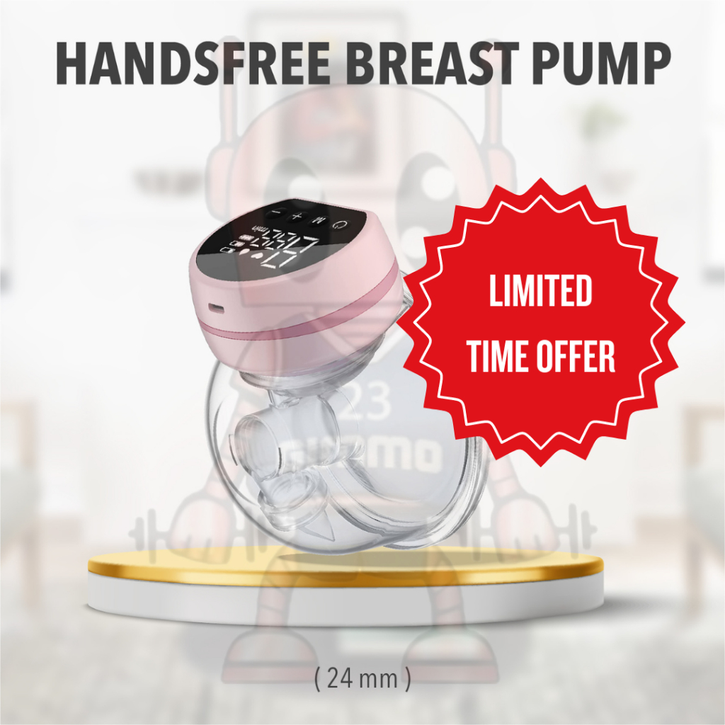 Handsfree Wearable Portable Breast Pump Wireless Rechargeable Breast Pump Susu Pam Susu Elektrik ...