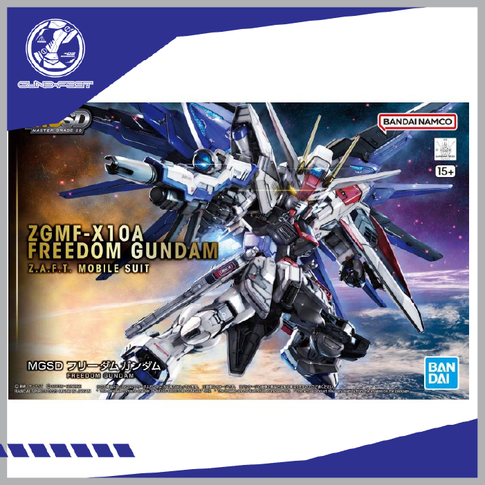 BANDAI MGSD FREEDOM GUNDAM | Shopee Malaysia
