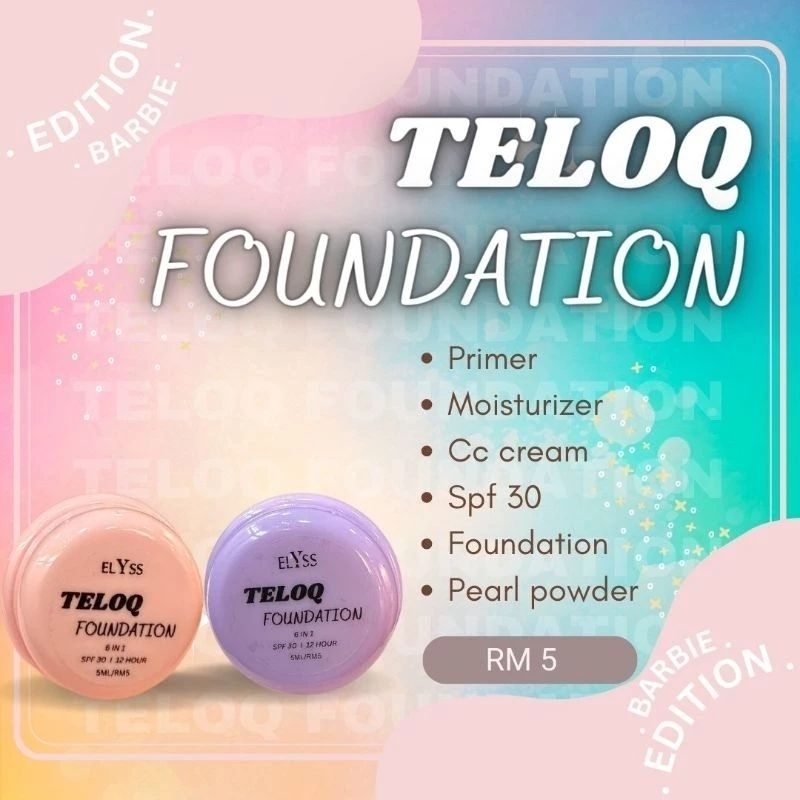 ELYSS TELOQ FOUNDATION (FAST SHIPPING) | Shopee Malaysia