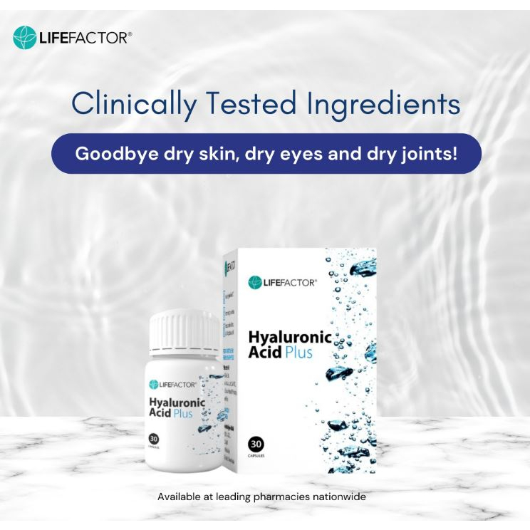 Life Factor Hyaluronic Acid Plus ( 30 Capsules ) | Shopee Malaysia