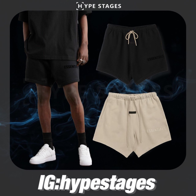 ESSENTIAL BLACK BONDED SHORT SS23 | Shopee Malaysia