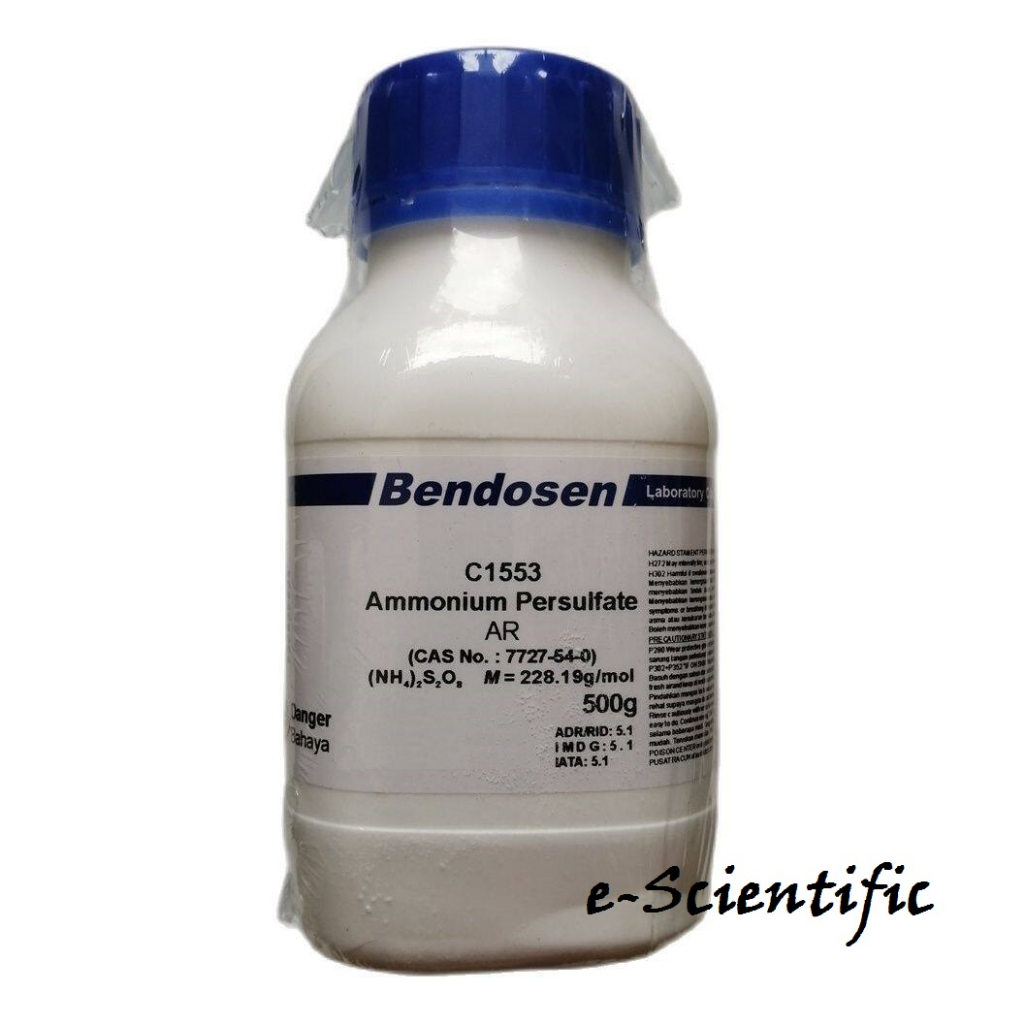 Ammonium Persulfate (Ammonium Peroxodisulpahte ) AR, 500g, BENDOSEN ...