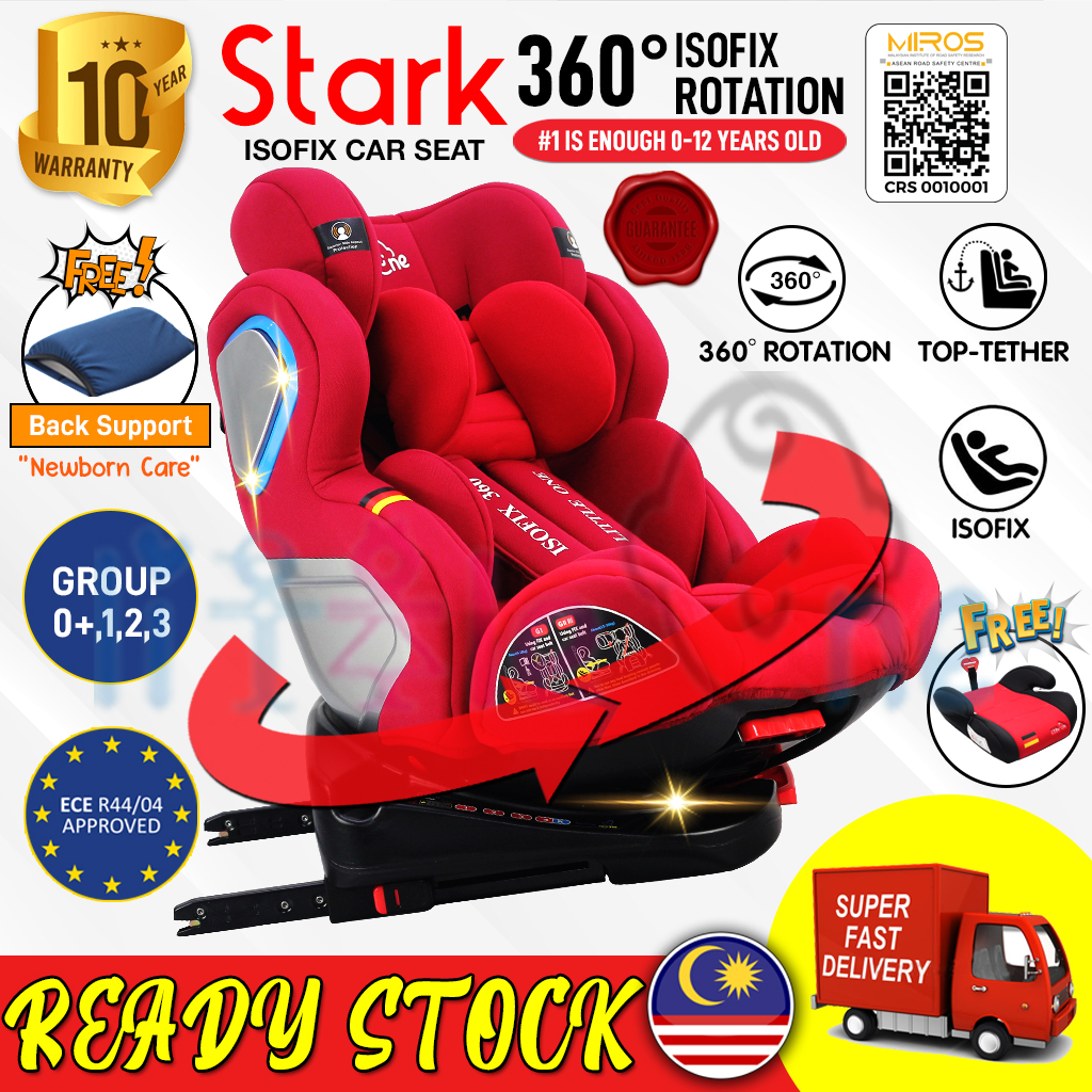 CAR SEAT NEWBORN TO 12 YEARS OLD Little One Baby Smart Pro STARK 360 ...