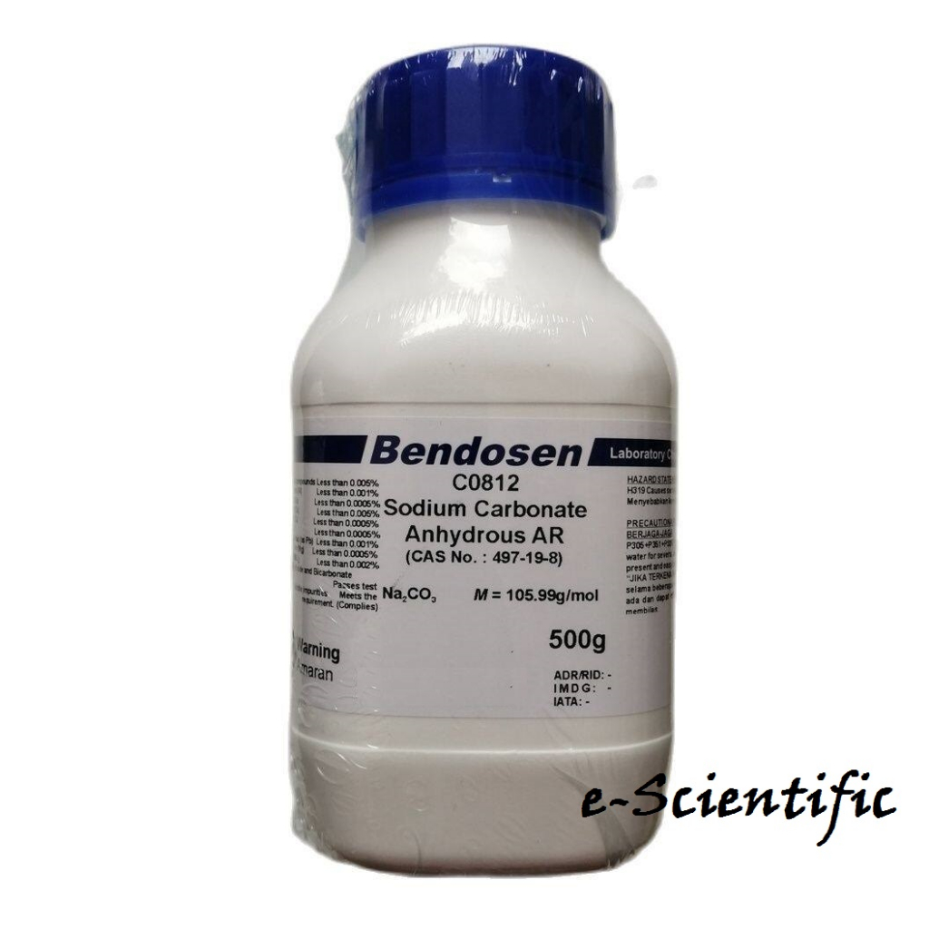 Sodium Carbonate Anhydrous AR, 500g, BENDOSEN | Shopee Malaysia