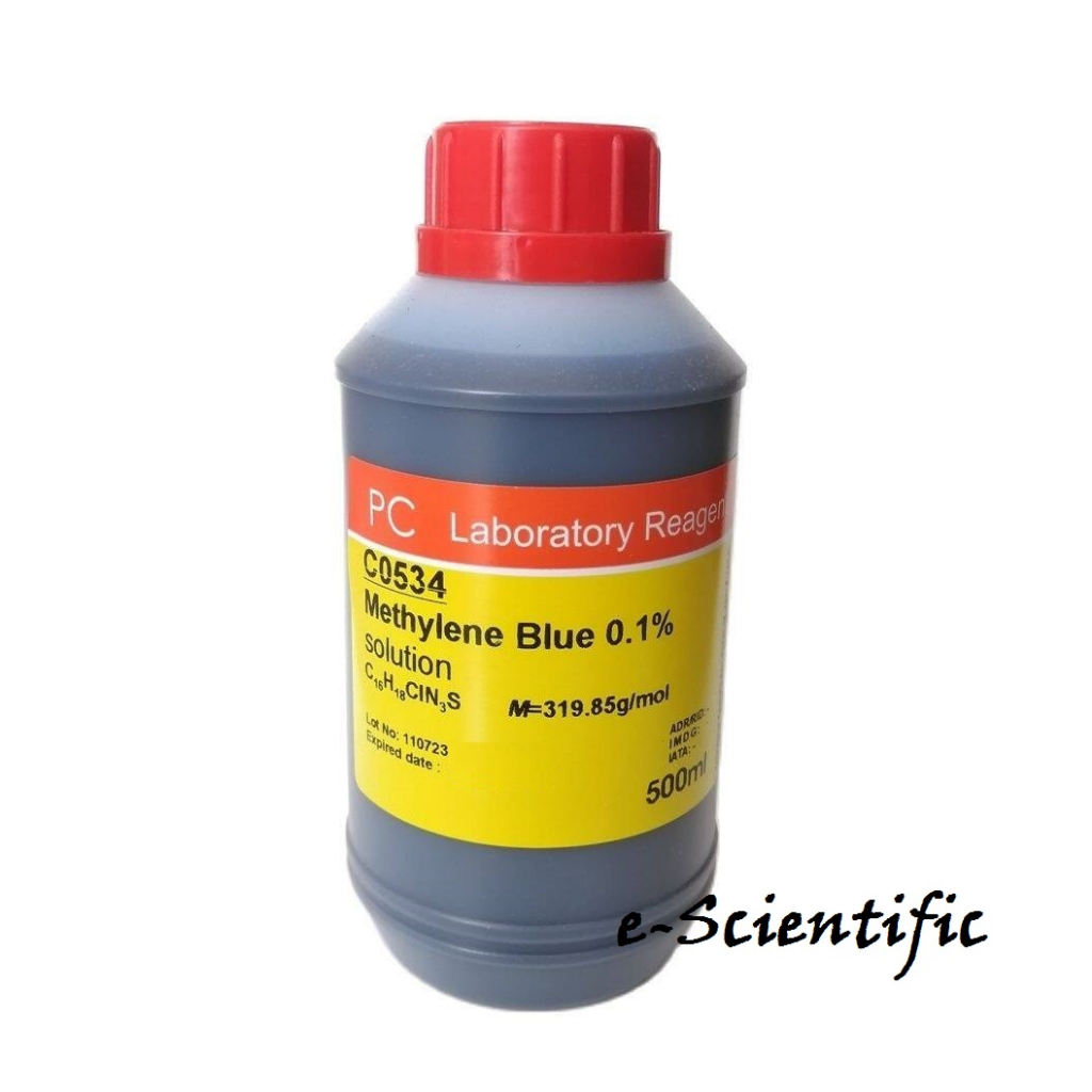 Methylene Blue Solution 0.1%, 500ml, PC. | Shopee Malaysia