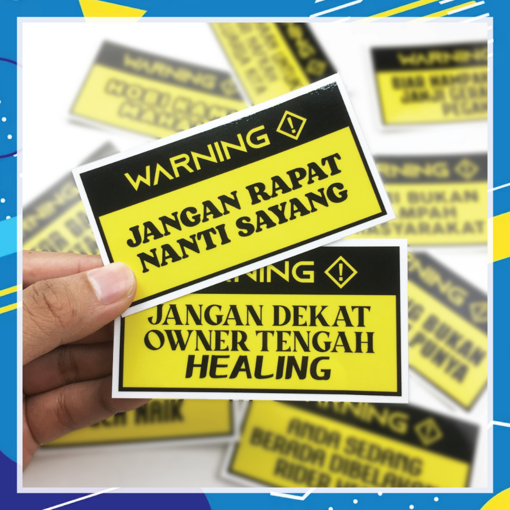 STICKER AYAT AMARAN Kalis Air | STICKER MOTOR, KERETA, BASIKAL | Shopee ...