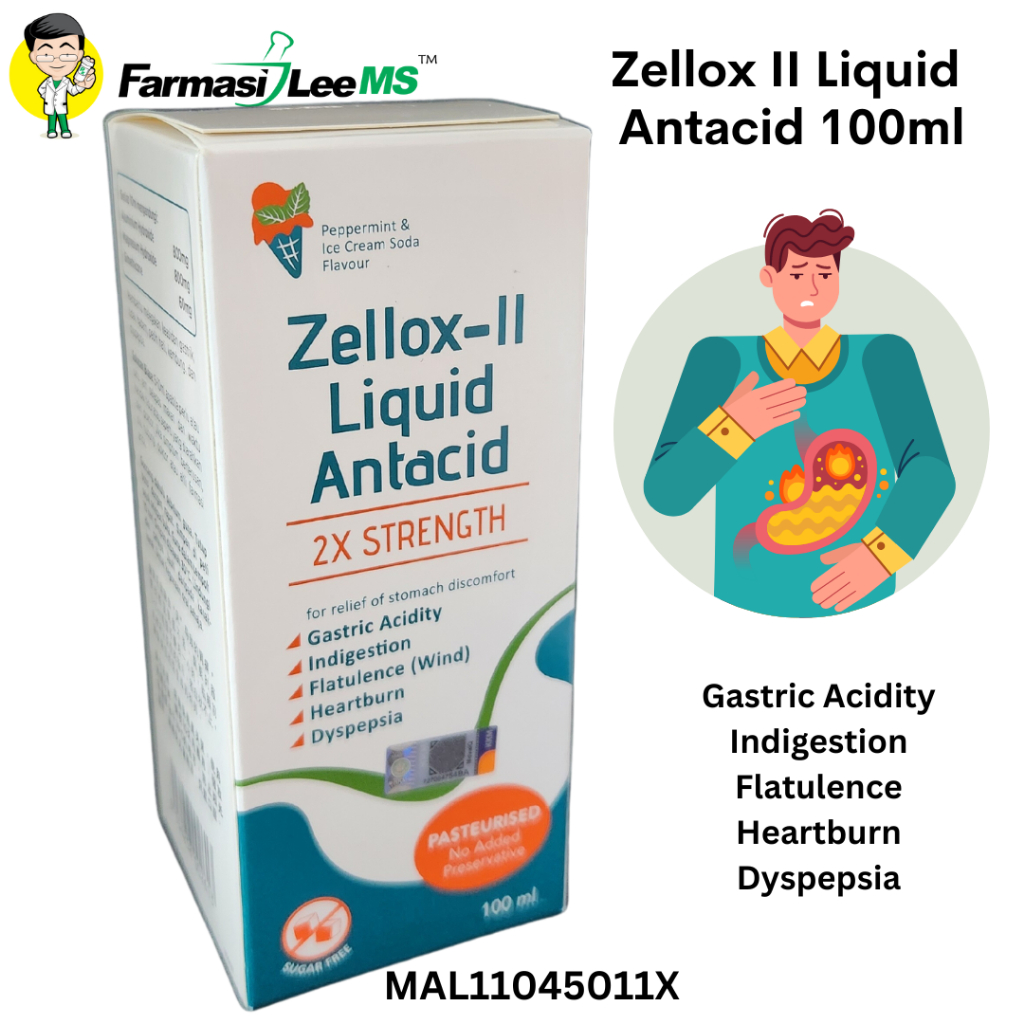 Zellox II Suspension 100ml (Exp 12/2027) | Shopee Malaysia