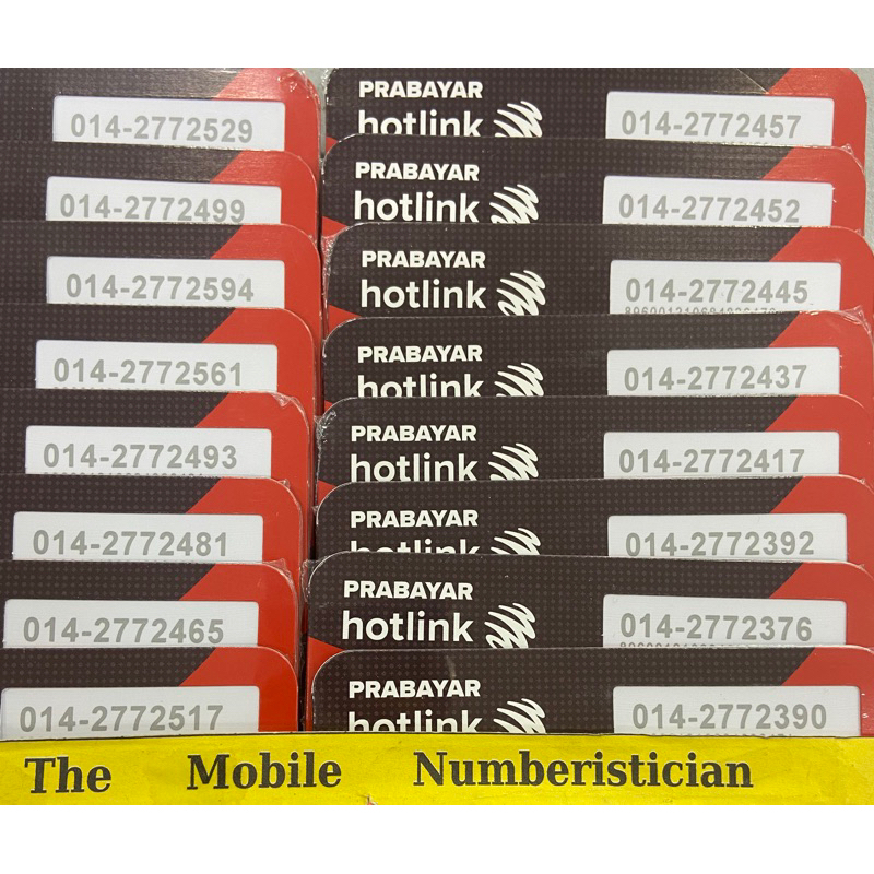 Maxis Nombor Vip Prepaid Hotlink Special Vvip Number Prepaid Simpack ...