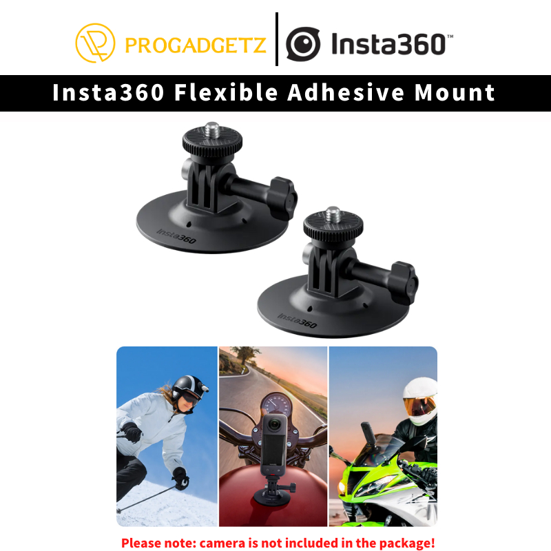 Insta360 Flexible Adhesive Mount For GO3/X3/ONE X2/LINK/ONE RS/X4 ...