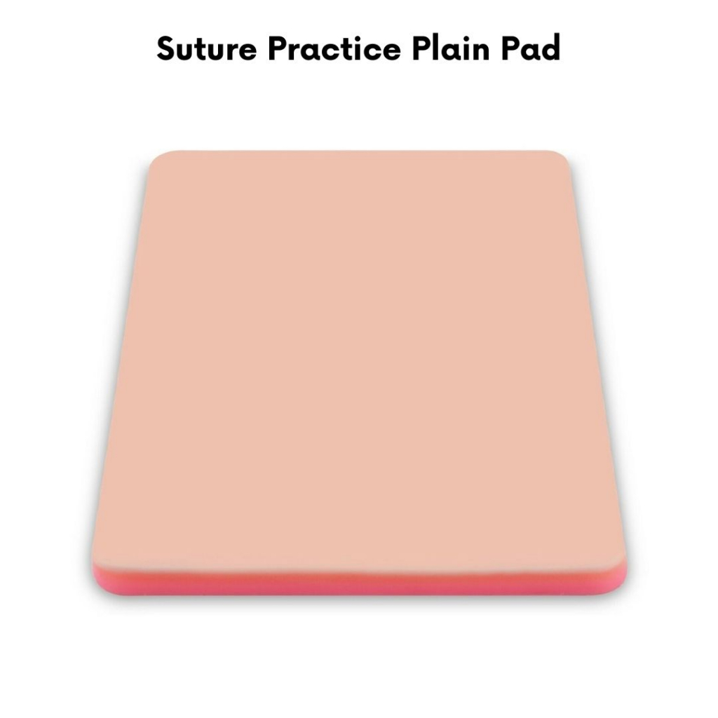 3 Layer Suturing Pad Human Skin Model Suture Practice Pad Plain Silicone Suture Pads For Medical ...