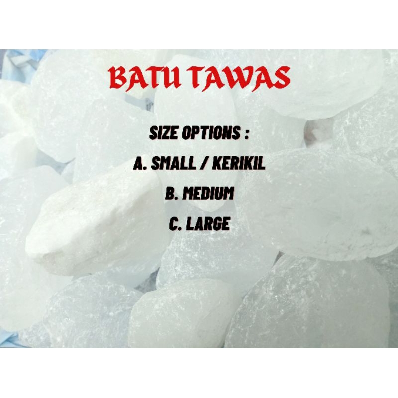 Alum Stone / Batu Tawas Traditional Deodorant & Water Treatment ...