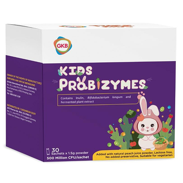 GKB Kids Probizymes (30 Sachets) GKBKZ ORIGINAL & LONG EXPIRY | Shopee ...