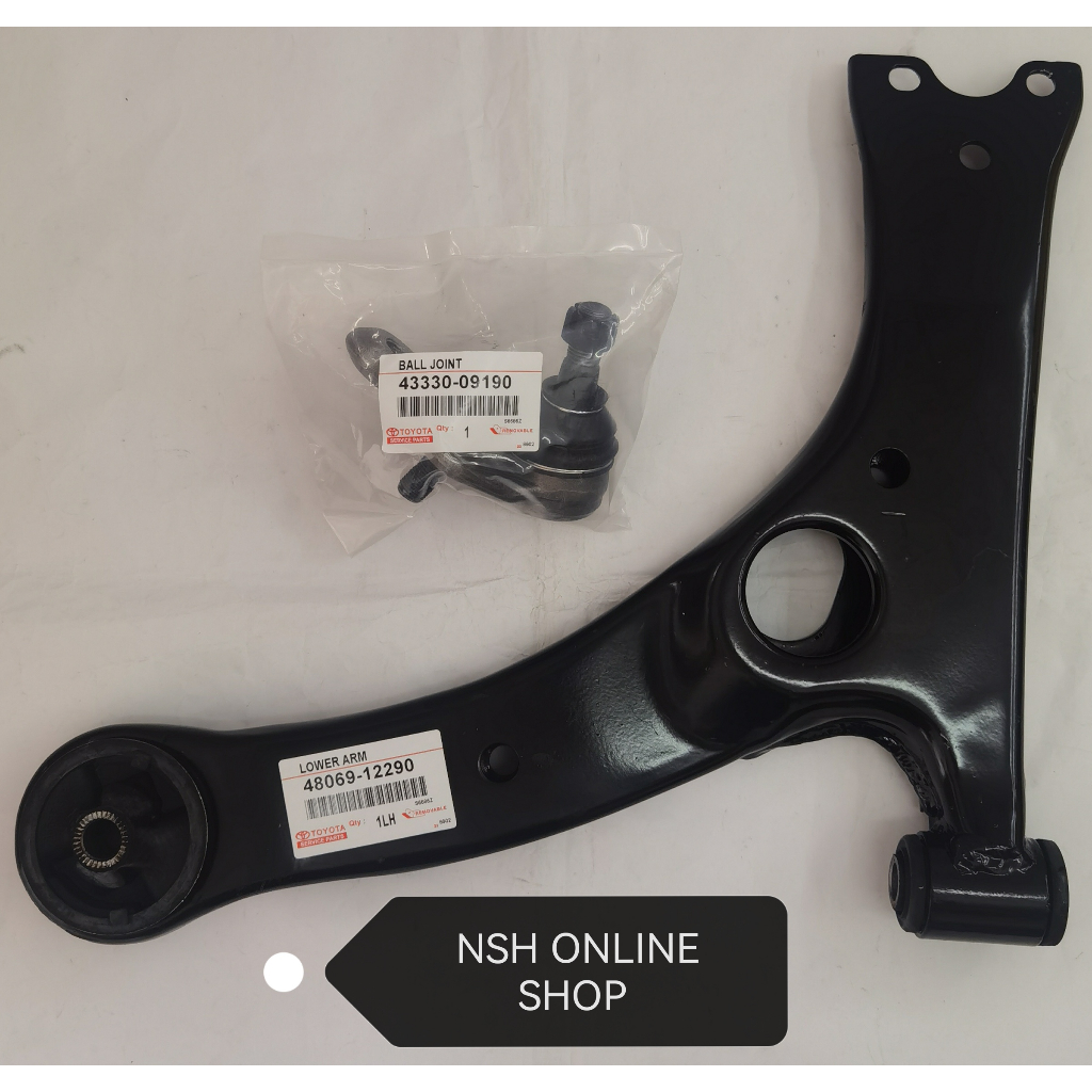 Front Lower Arm with Ball Joint (Toyota Oem) for Toyota Altis ZZE141 ...