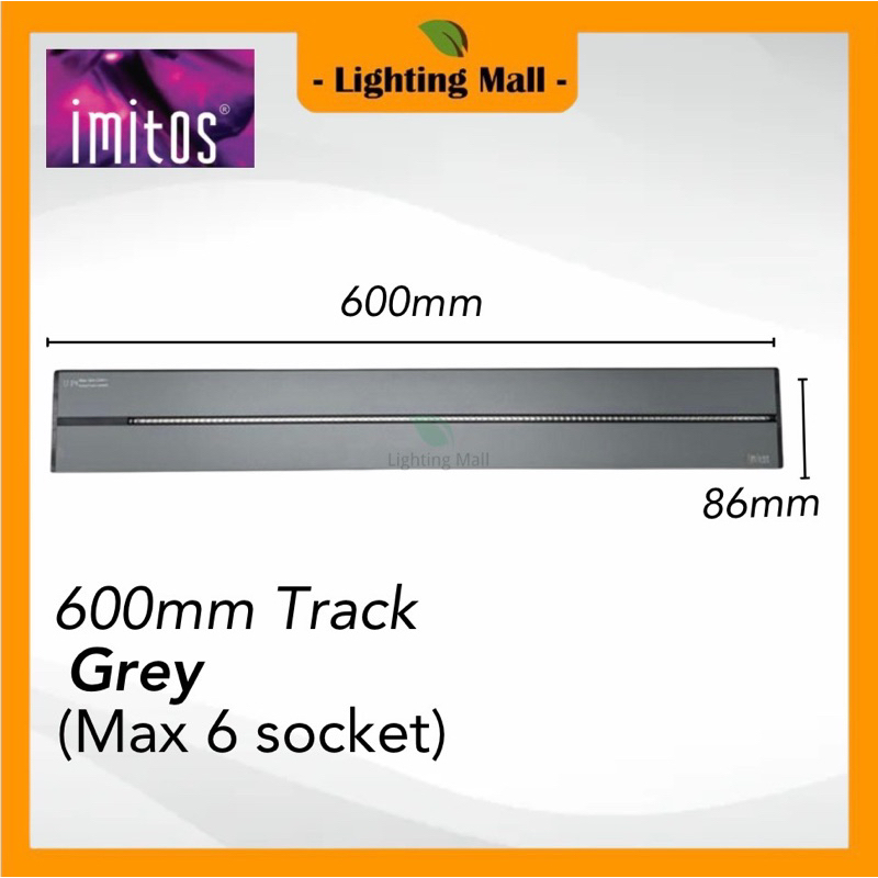 GEN 2 imitos Power Track Socket Surface Switch 32A Power Line Long Flat ...