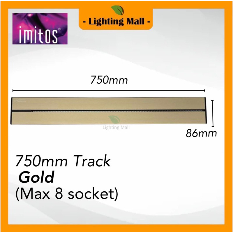 GEN 2 imitos Power Track Socket Surface Switch 32A Power Line Long Flat ...