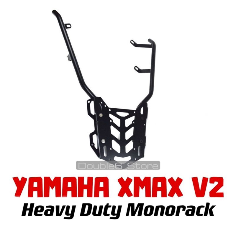 Xmax 250 300 V2 2023 Top Heavy Duty Top Box Bracket Rear Rack Monorack ...