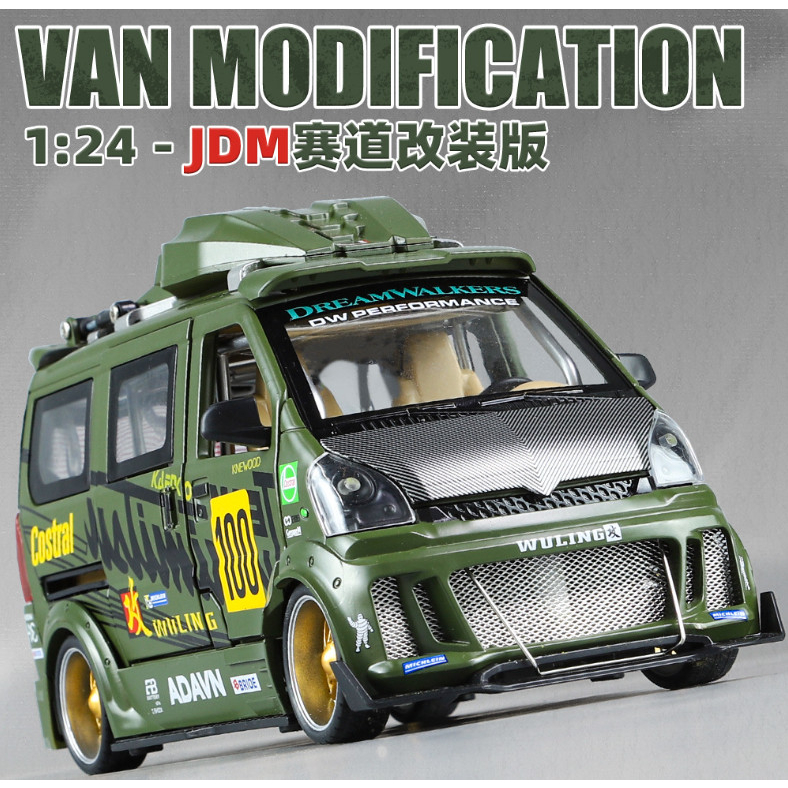 1/24 Scale Van Modification JDM Diecast Model Car | Shopee Malaysia