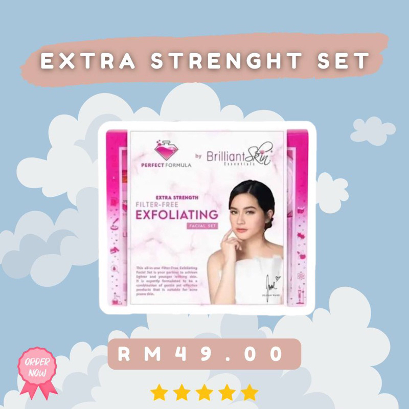 COMBO EXFOLIATING FACIAL SET | Shopee Malaysia
