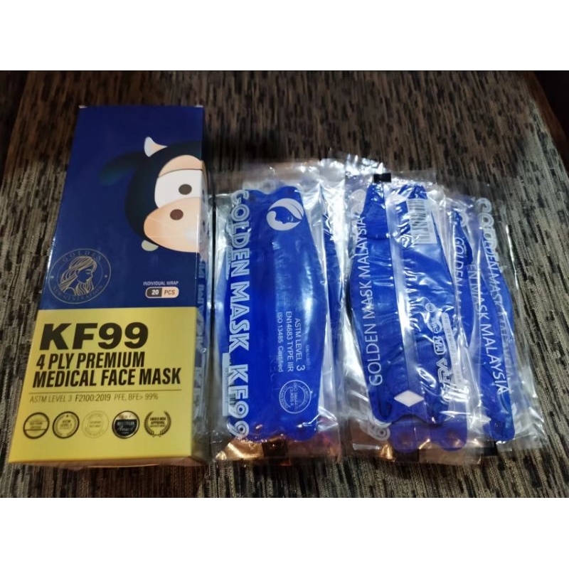 Medishield & Neutrovis & Golden Medical Grade KF94 KF99 Mask - (20pcs ...