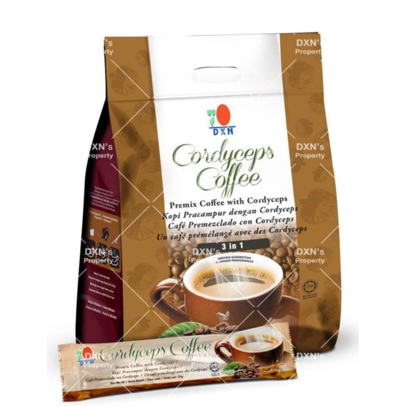 dxn cordyceps coffee 3 in 1 (20 sachet) | Shopee Malaysia