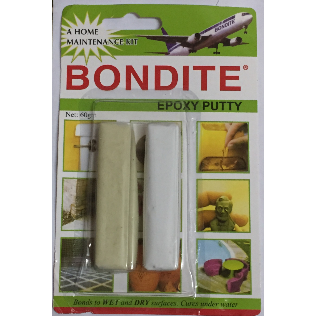 Bondite Epoxy Putty Adhensive DIY repair 60G | Shopee Malaysia