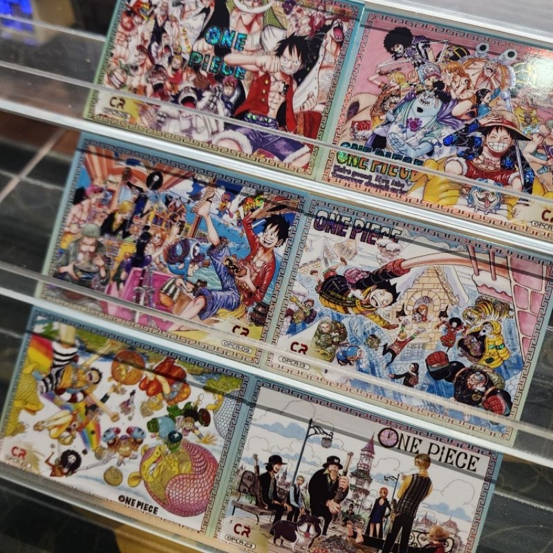 Hot 尼卡💥ccg Op Niga One Piece Animation Limited Cr Manga Comic Poster Cards Collection Utarobin