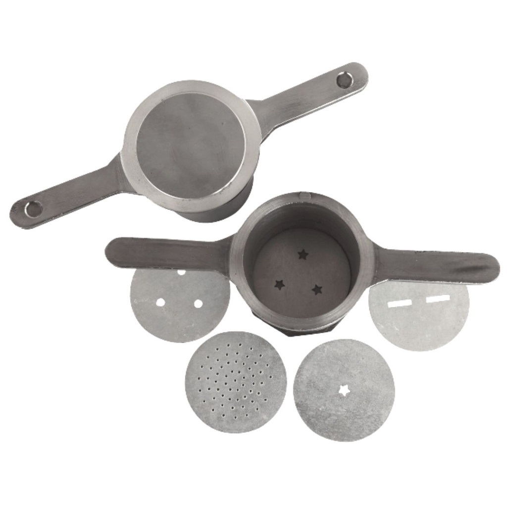 Visalam Murukku Maker | Idiyappam Maker 5 Set Design Plates, Aluminium ...