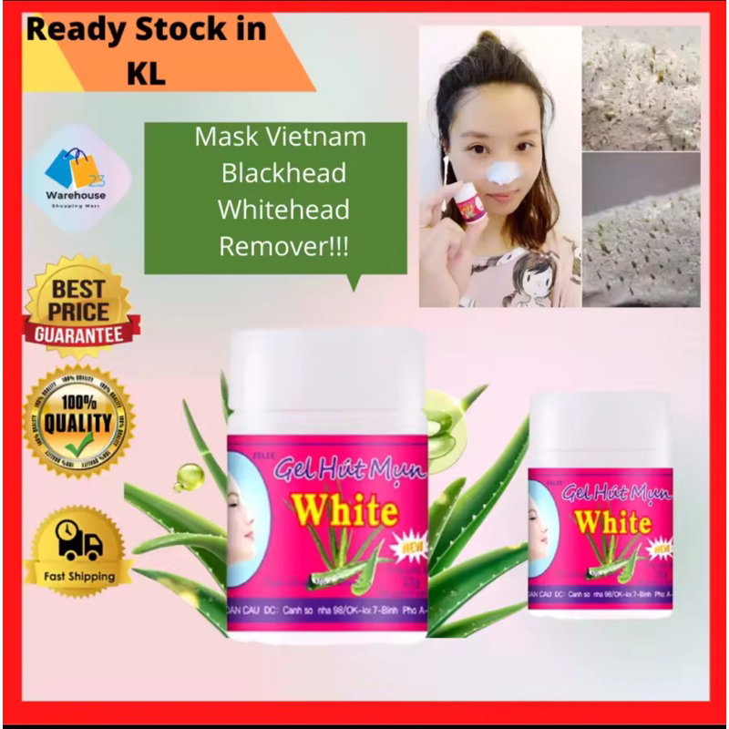 Ready🔥 Mask Vietnam Blackhead Whitehead Remover add Paper 20g 100% ...