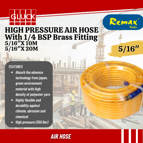 REMAX HIGH PRESSURE COMPRESSOR AIR HOSE | (10m & 20m) AIR Hose HOSE ...