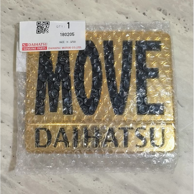 💯 🇯🇵 🆕 Daihatsu Move L9 / L9RS Gold Emblem | Shopee Malaysia