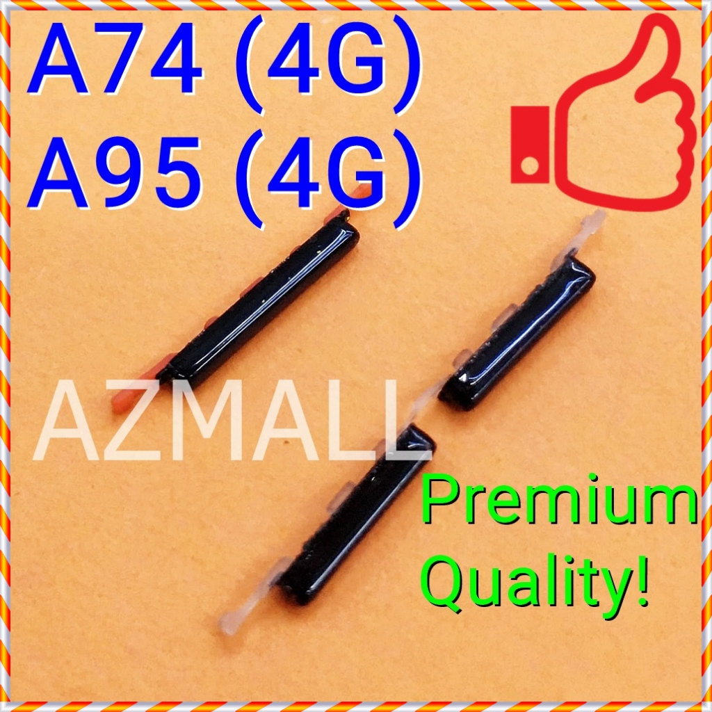 (2 Colors) NEW ORI On /Off Power Volume Side Buttons Set for Oppo A74 ...