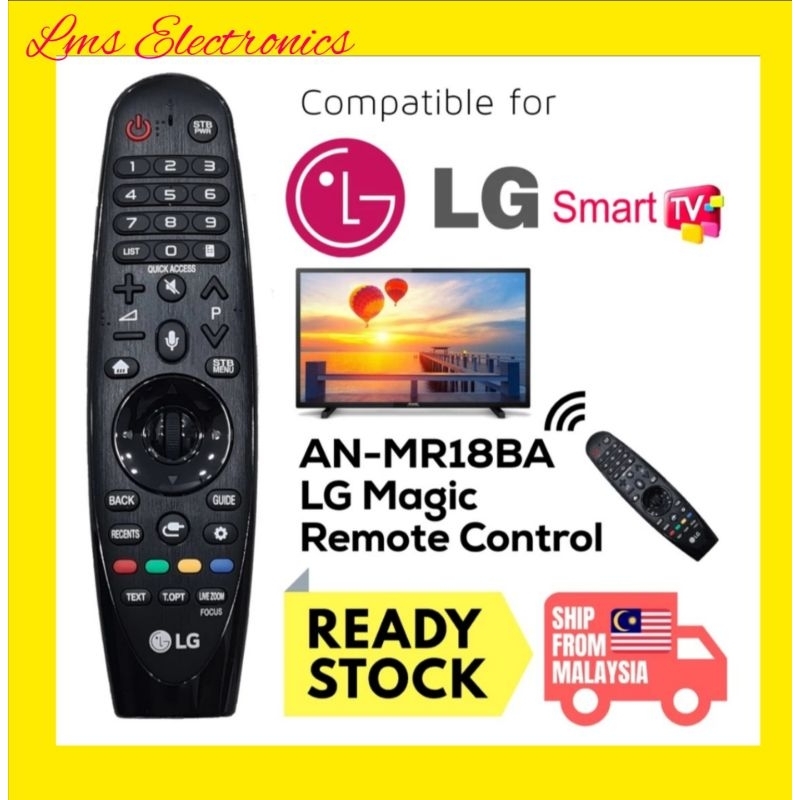 LG MAGIC REMOTE CONTROL AN-MR18BA(ORIGINAL) | Shopee Malaysia
