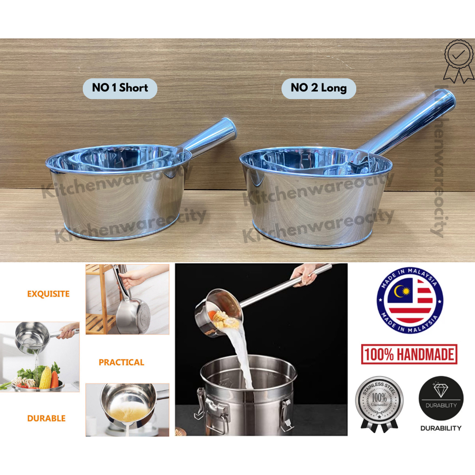 Water Dipper / Big Stainless Steel Water Ladle / Stainless Steel ...