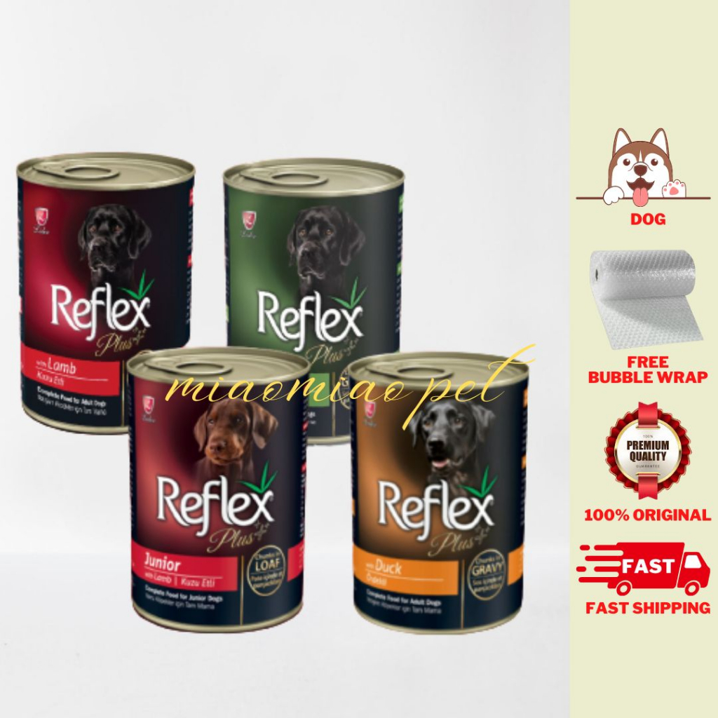 Reflex Plus Dog Canned 400g (Chicken / Lamb) | Shopee Malaysia