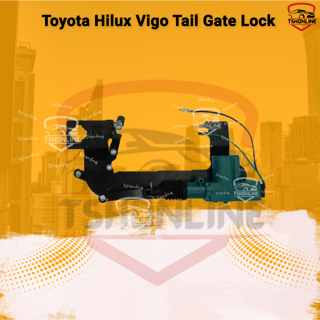 Toyota Hilux Vigo Tailgate Lock/ JS 4x4 Tailgate security | Shopee Malaysia